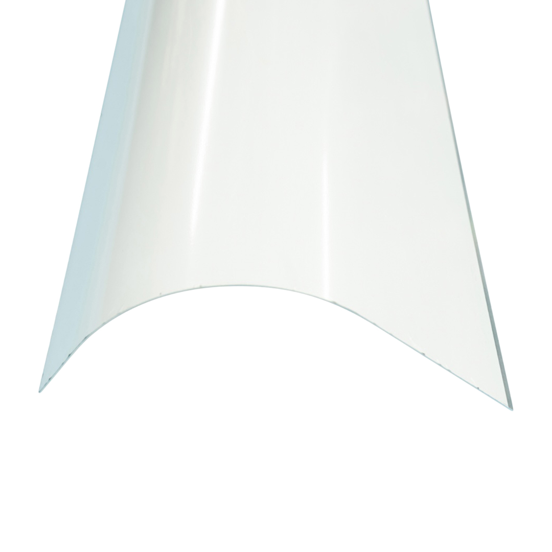 Fleet Parts. Roof Radius Panel Mill Finish Aluminum Vinyl Covered 19.28 X
